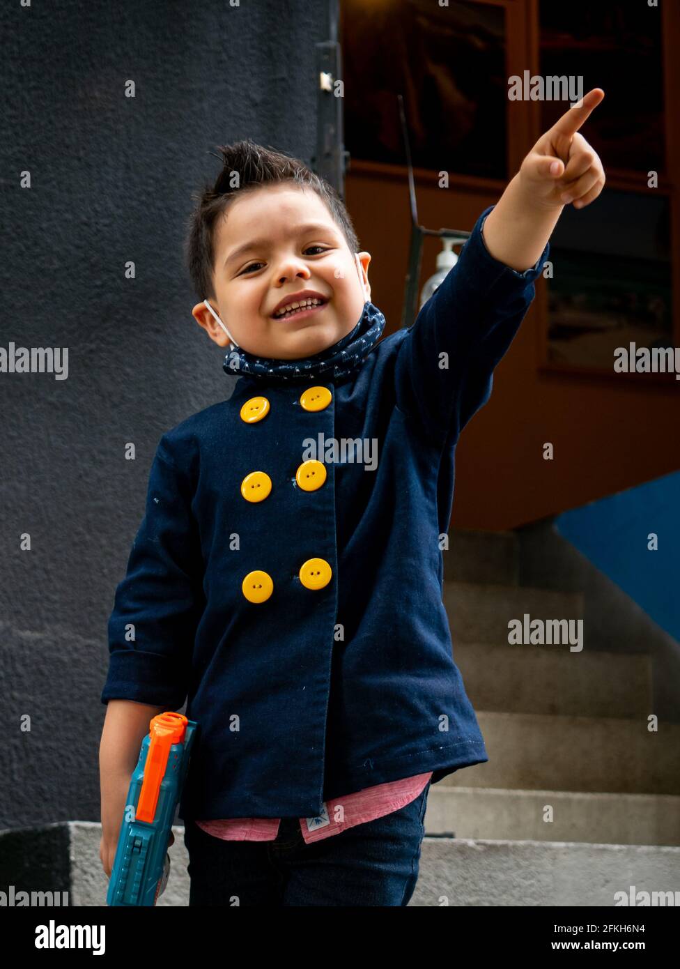 Boy Pointing Birds High Resolution Stock Photography and Images - Alamy