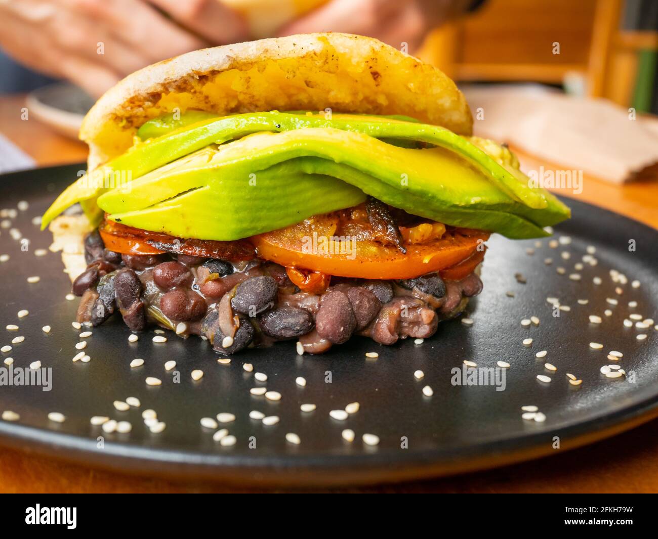 Sandwich arepa hi-res stock photography and images - Alamy