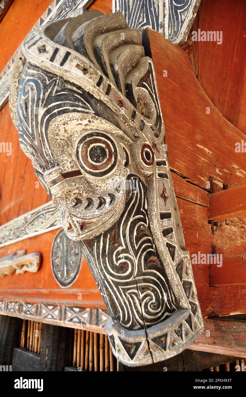 Ancient batak stone statue tomok hi-res stock photography and images ...