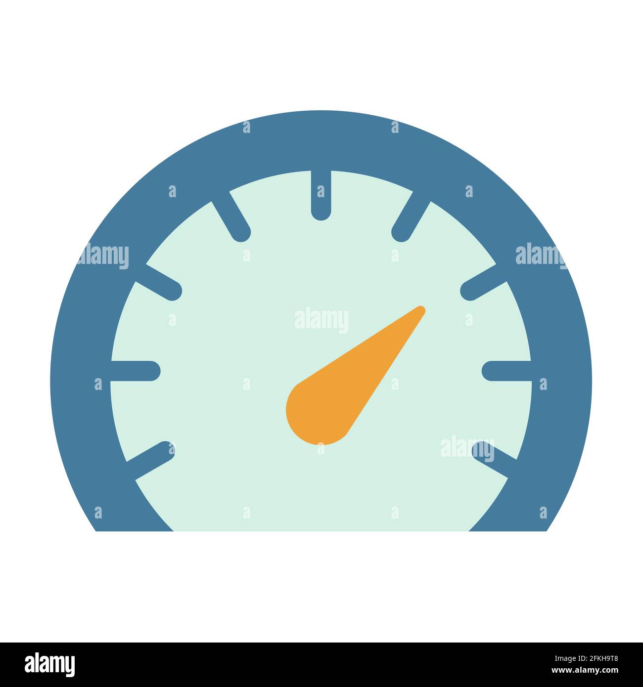 seo speed performance optimize single isolated icon with flat style vector illustration Stock ...