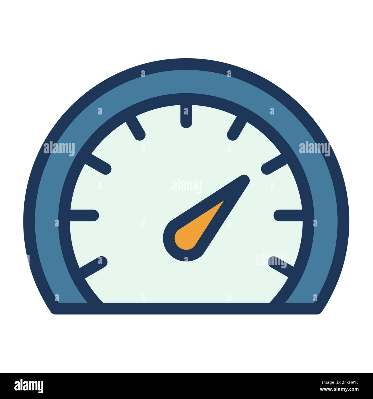 seo speed performance optimize single isolated icon with filled line ...