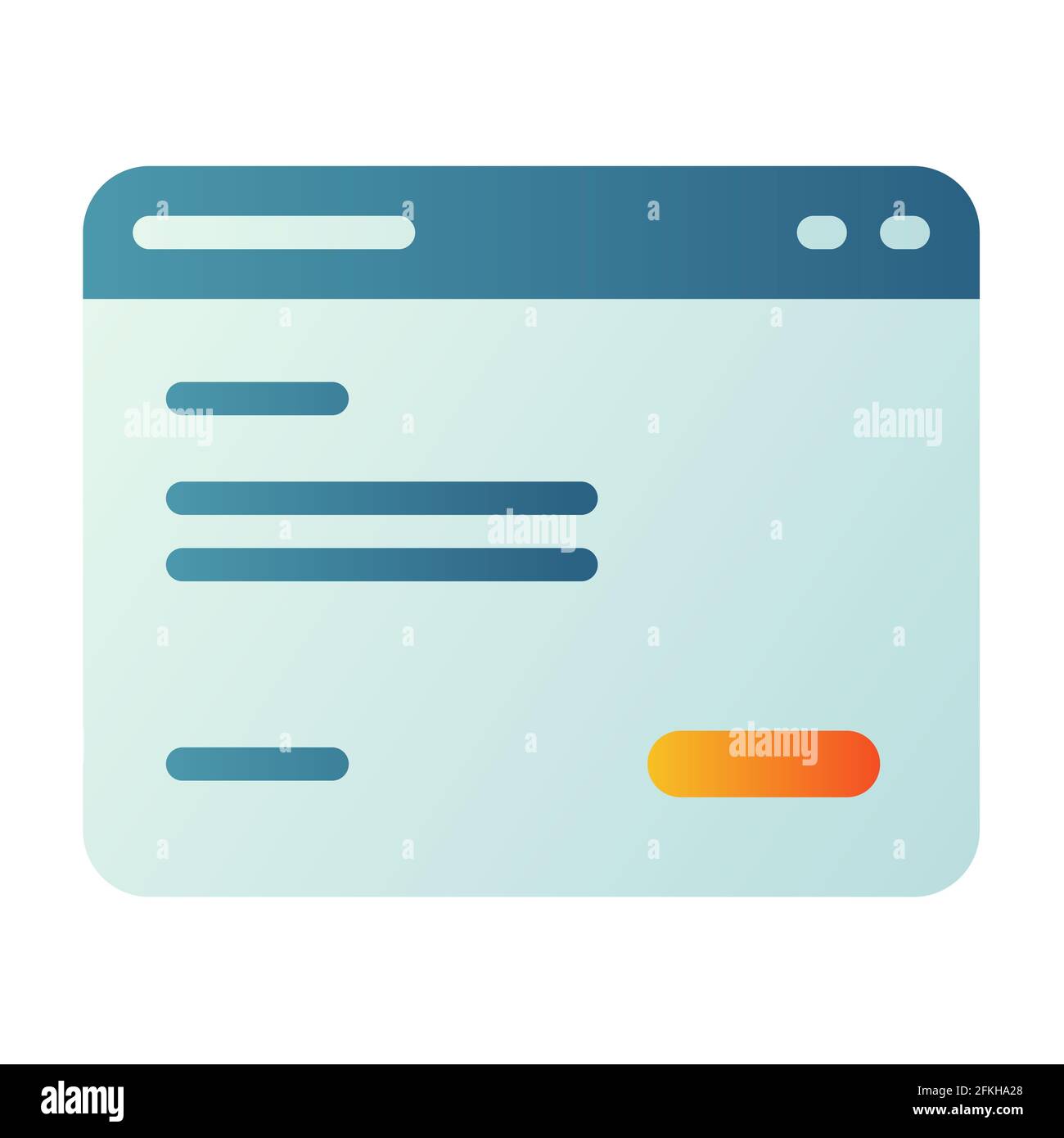 landing page web website single isolated icon with smooth style vector ...