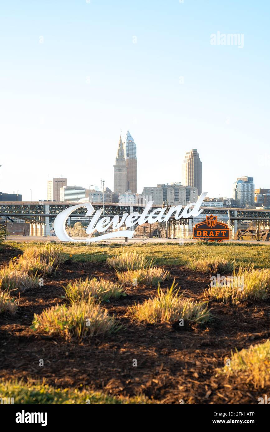 Cleveland playhouse square sign hi-res stock photography and images - Alamy