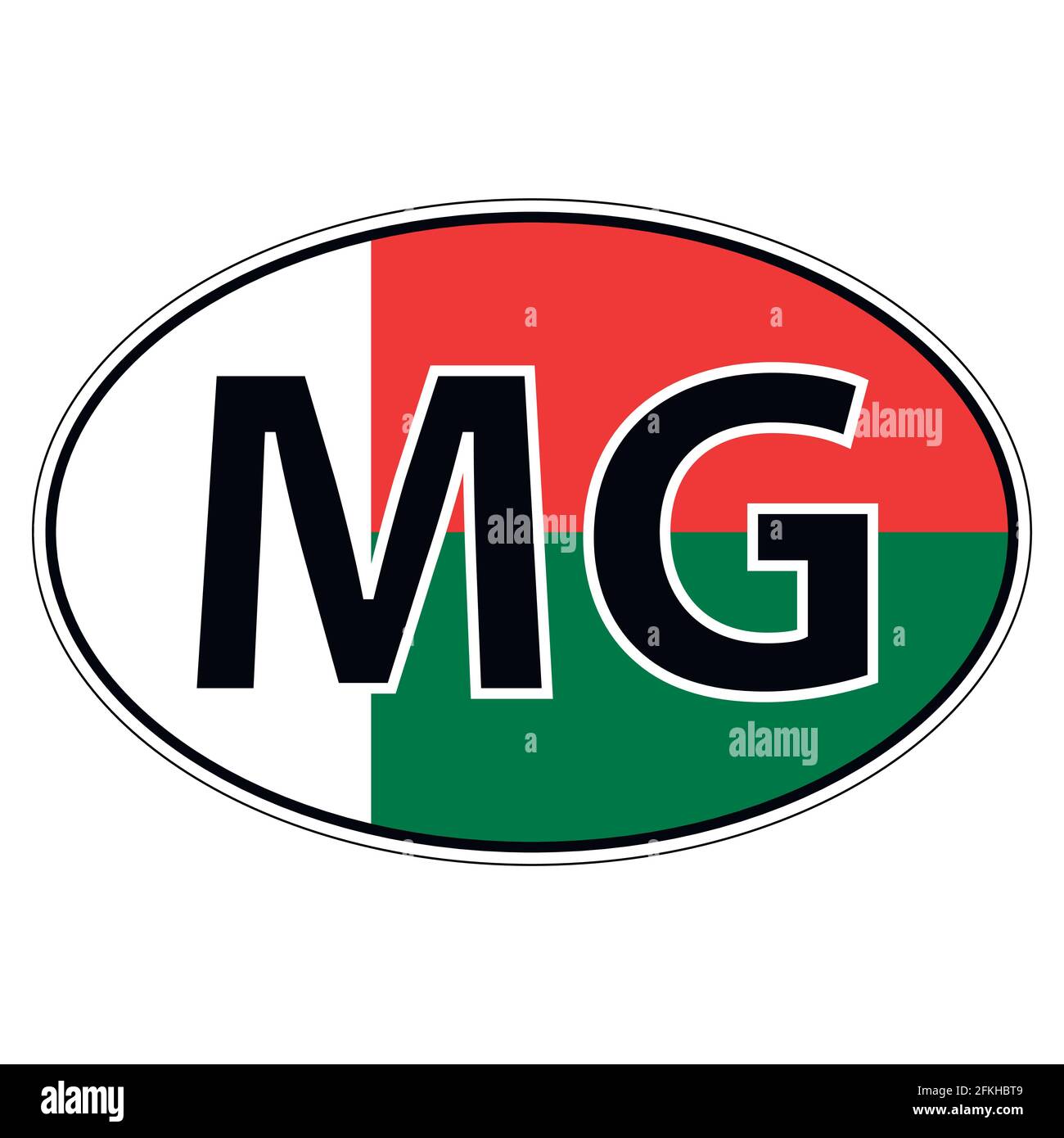 Madagascar republic flag hi-res stock photography and images - Alamy