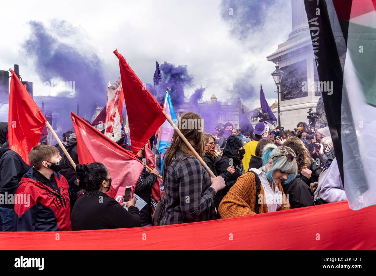 Burning flares hi-res stock photography and images - Alamy