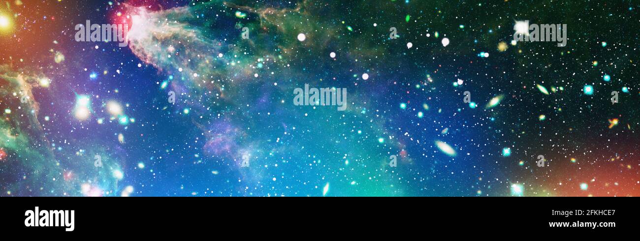 Mystical beautiful space. Unforgettable diverse space background ...