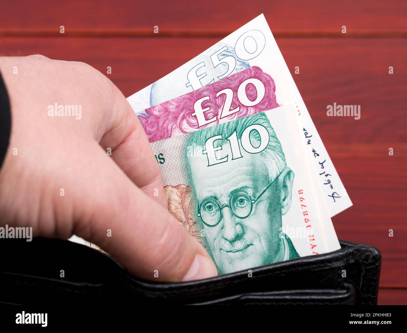 Irish banknotes hi-res stock photography and images - Alamy