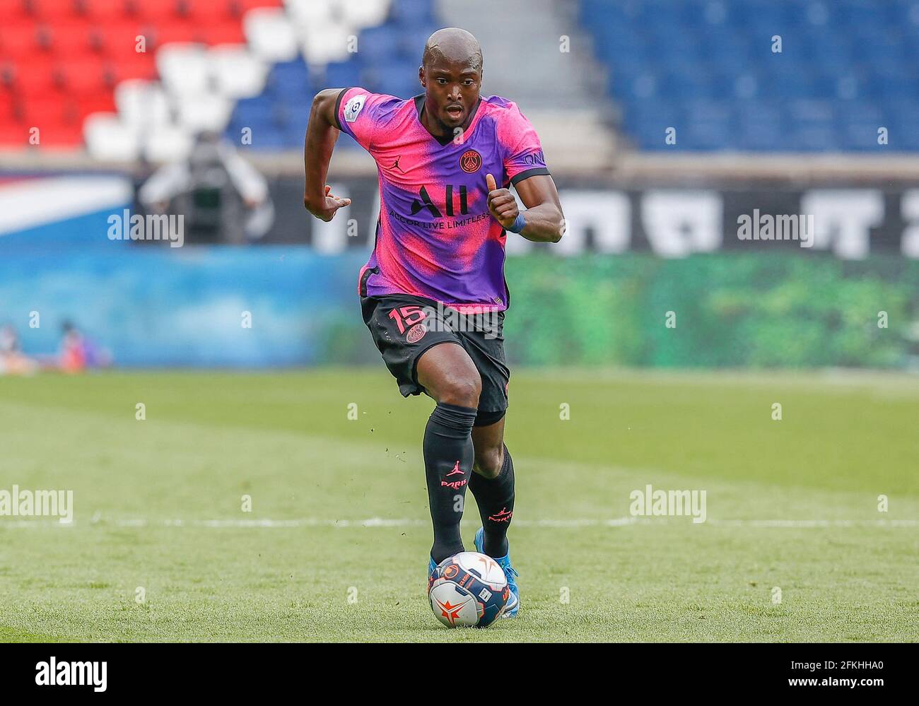 Paris, France. May 1st 2021 Danilo PEREIRA of PSG In action during the ...