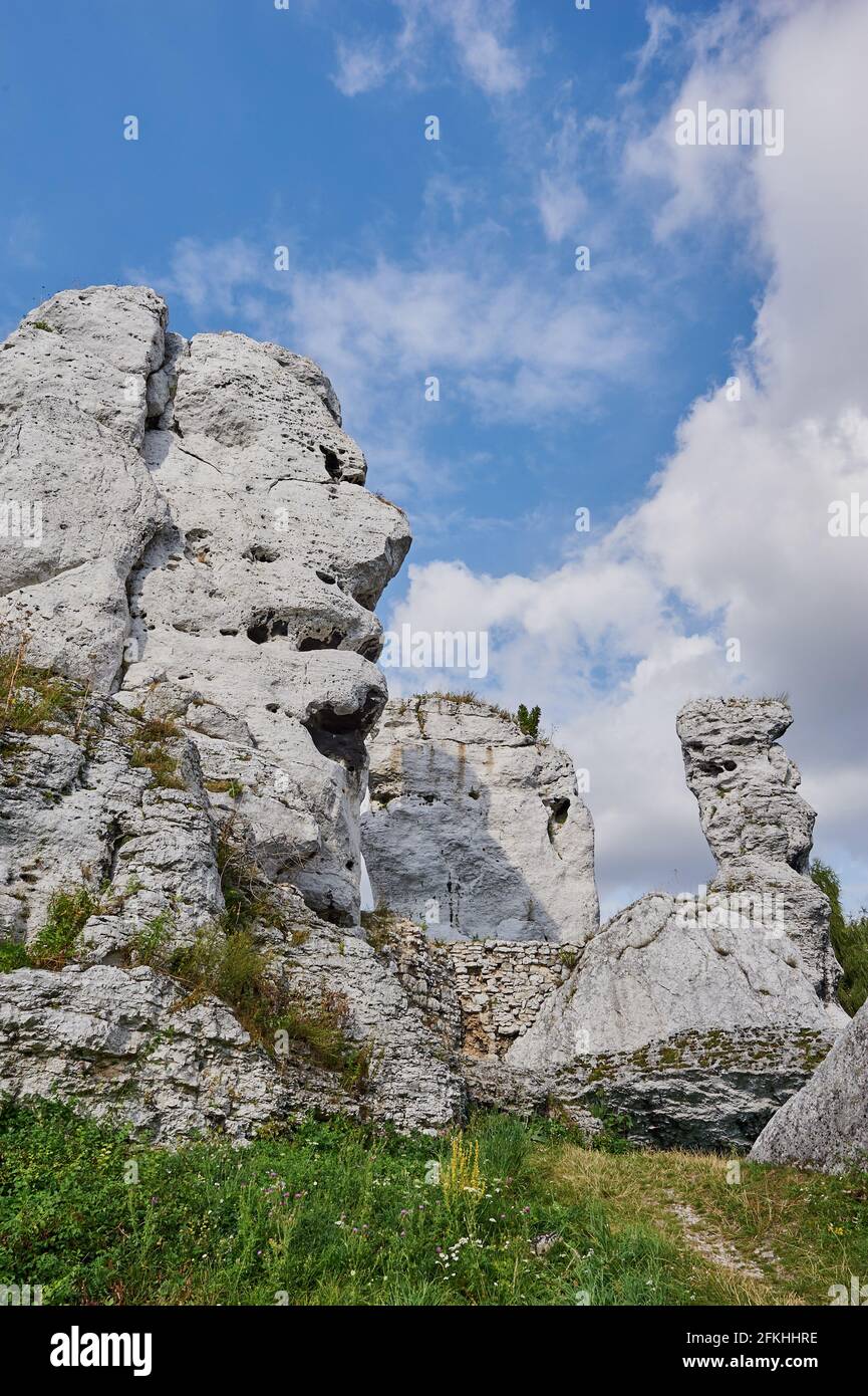 Formation of eroded limestone Stock Photo - Alamy