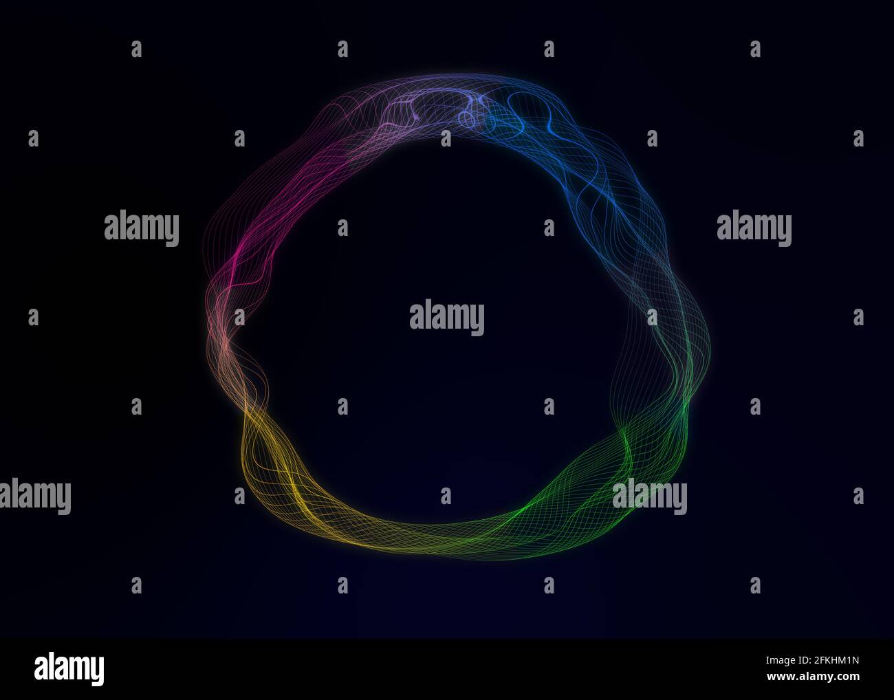 Abstract background of colored lines. Power channel Stock Photo - Alamy