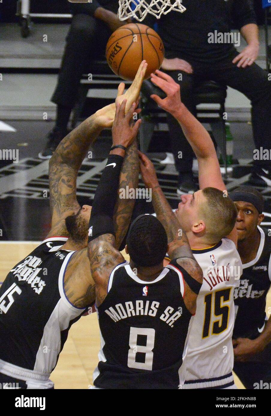 Los Angeles, United States. 02nd May, 2021. Denver Nuggets' center ...
