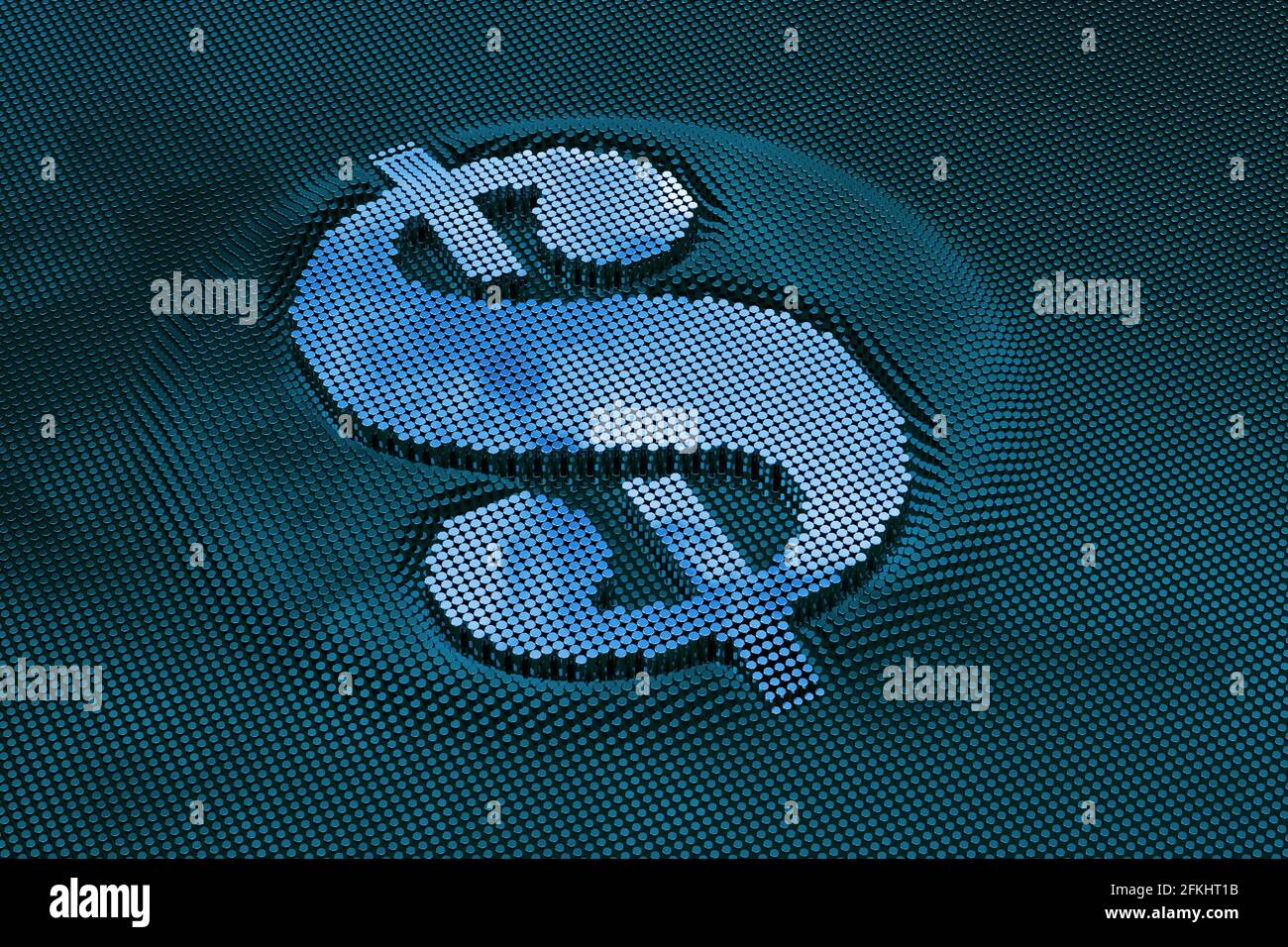 Pixel Art Sign Dollar High Resolution Stock Photography and Images - Alamy