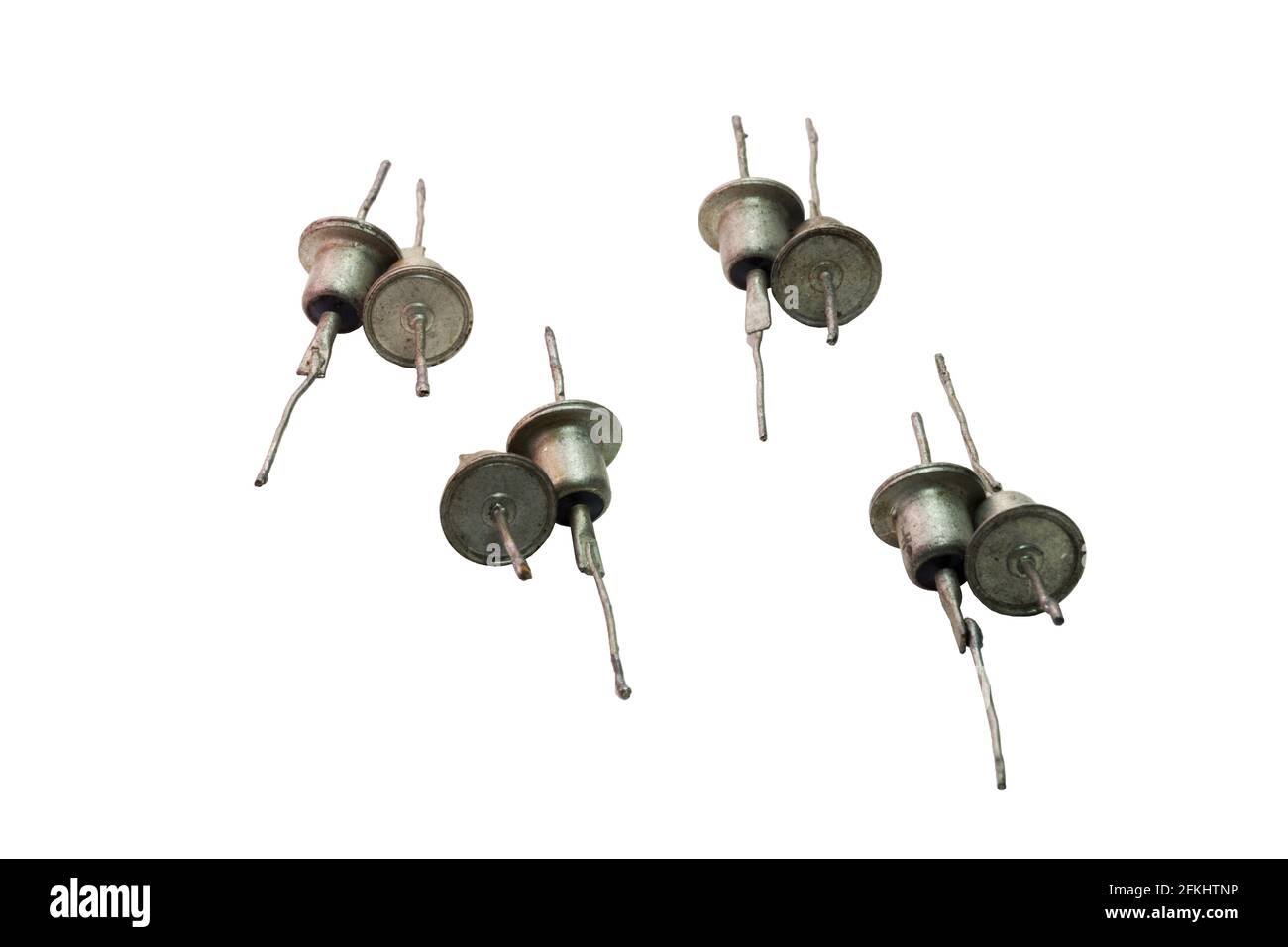 medium power rectifier diodes, old, in pairs, electronic components ...