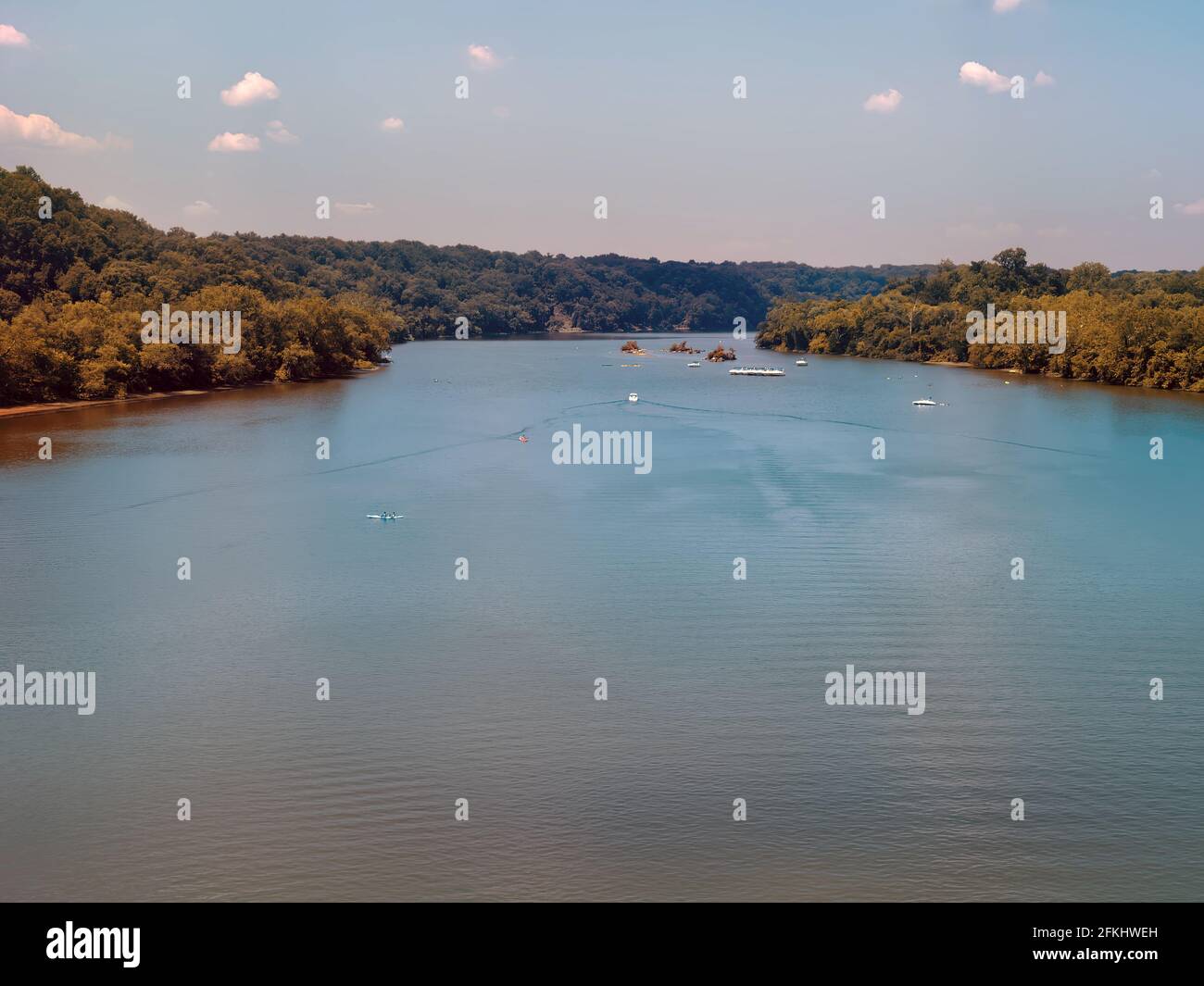 Looking up potomac river from hi-res stock photography and images - Alamy