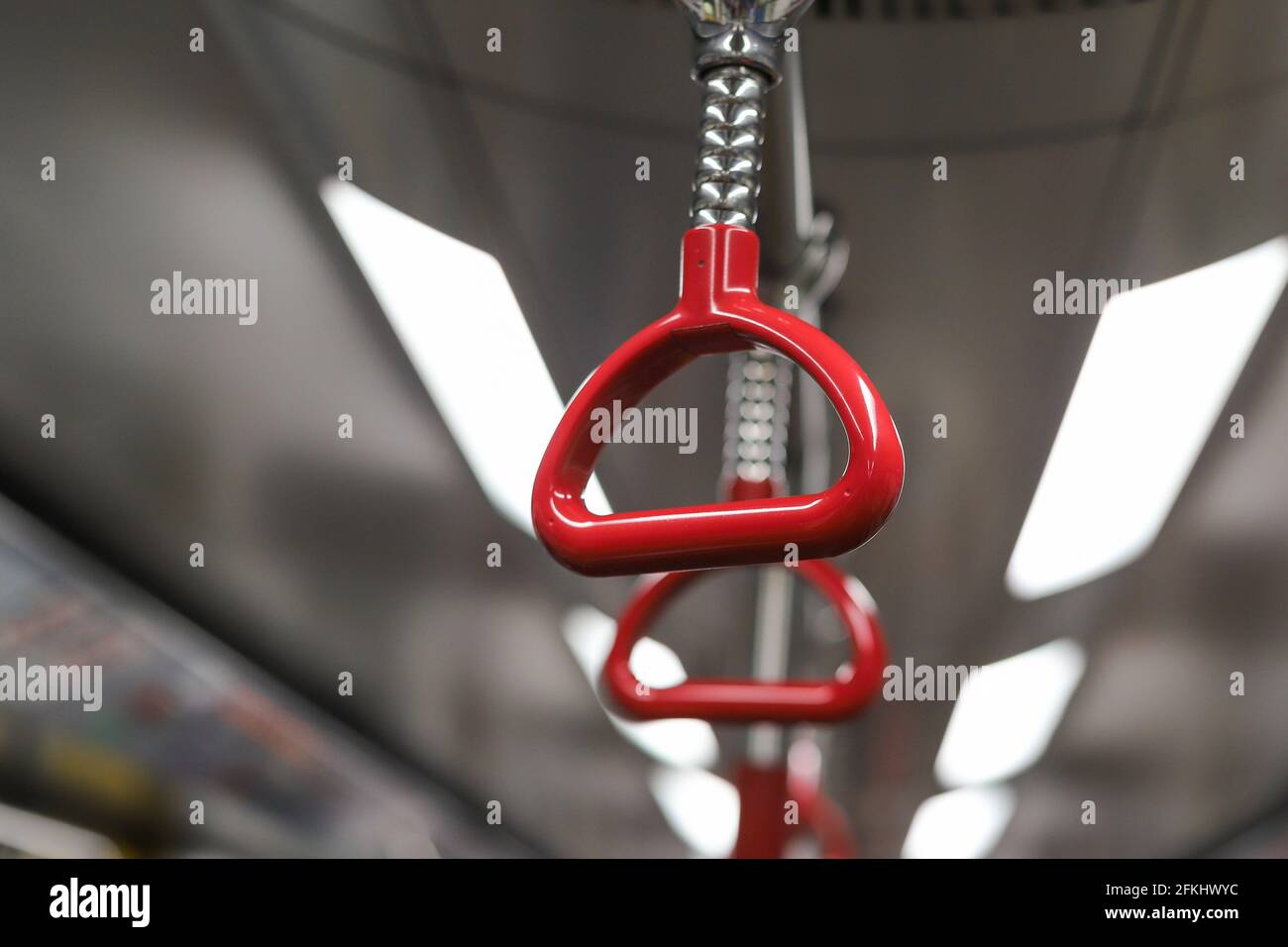Red handrail hi-res stock photography and images - Alamy