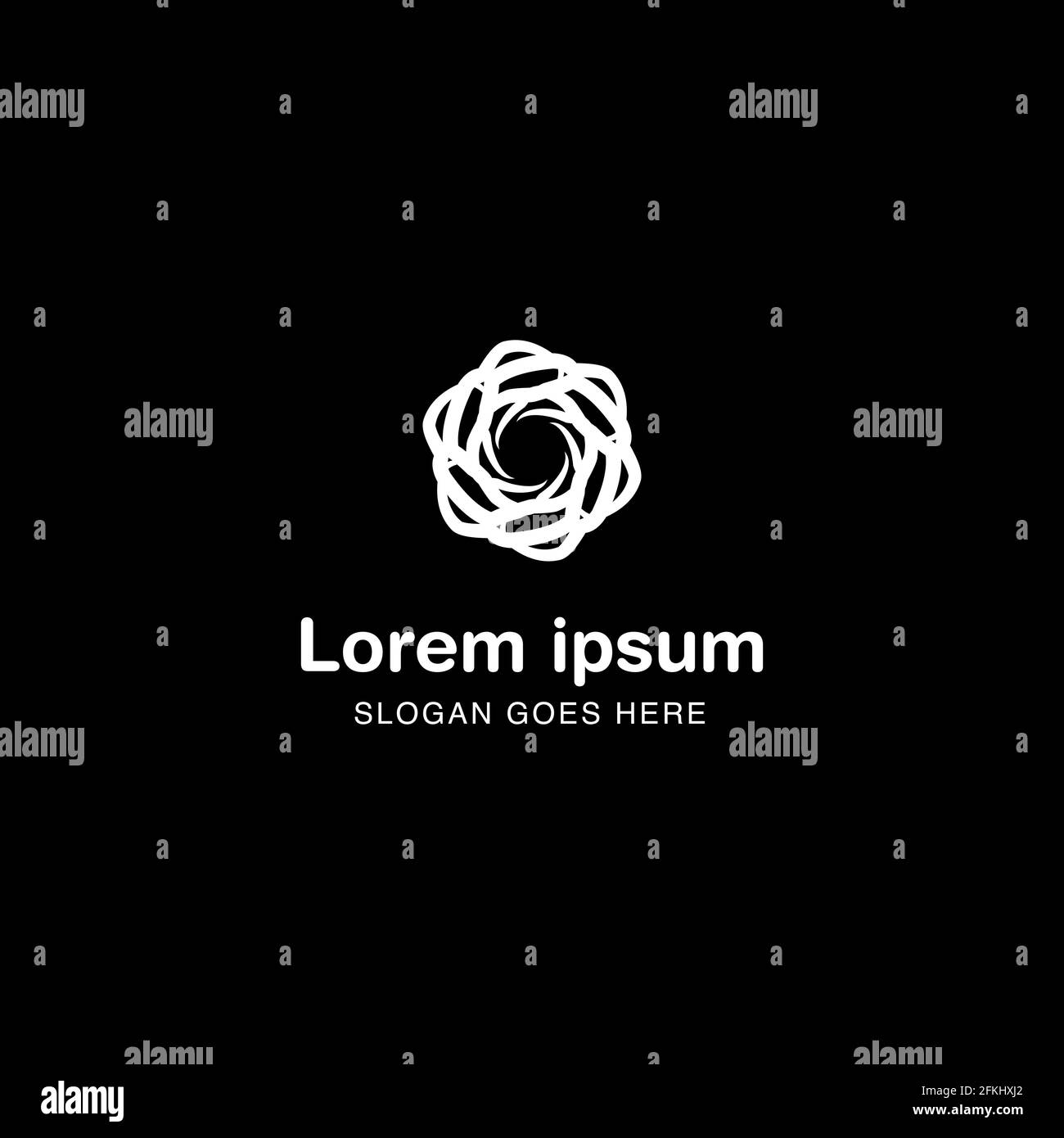 Modern Abstract Logo Design Art EPS10 Stock Vector Image & Art - Alamy