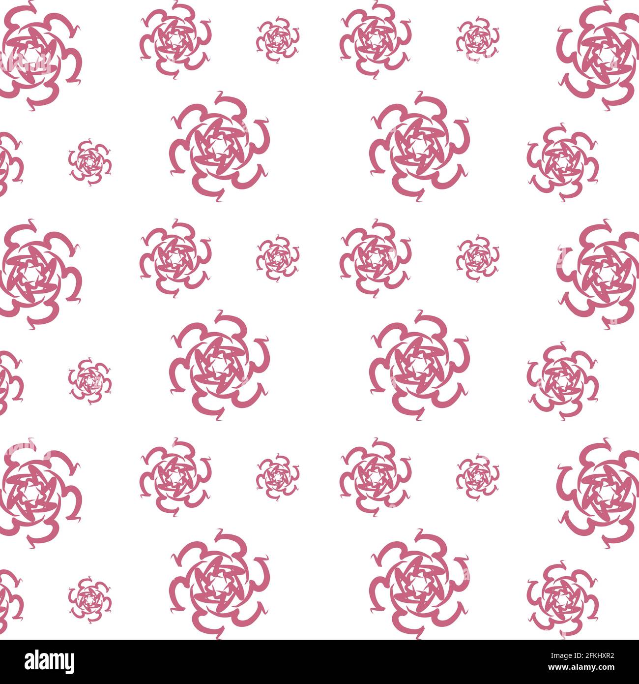Flowery Pattern Vector Abstract Design EPS10 Stock Vector Image & Art ...