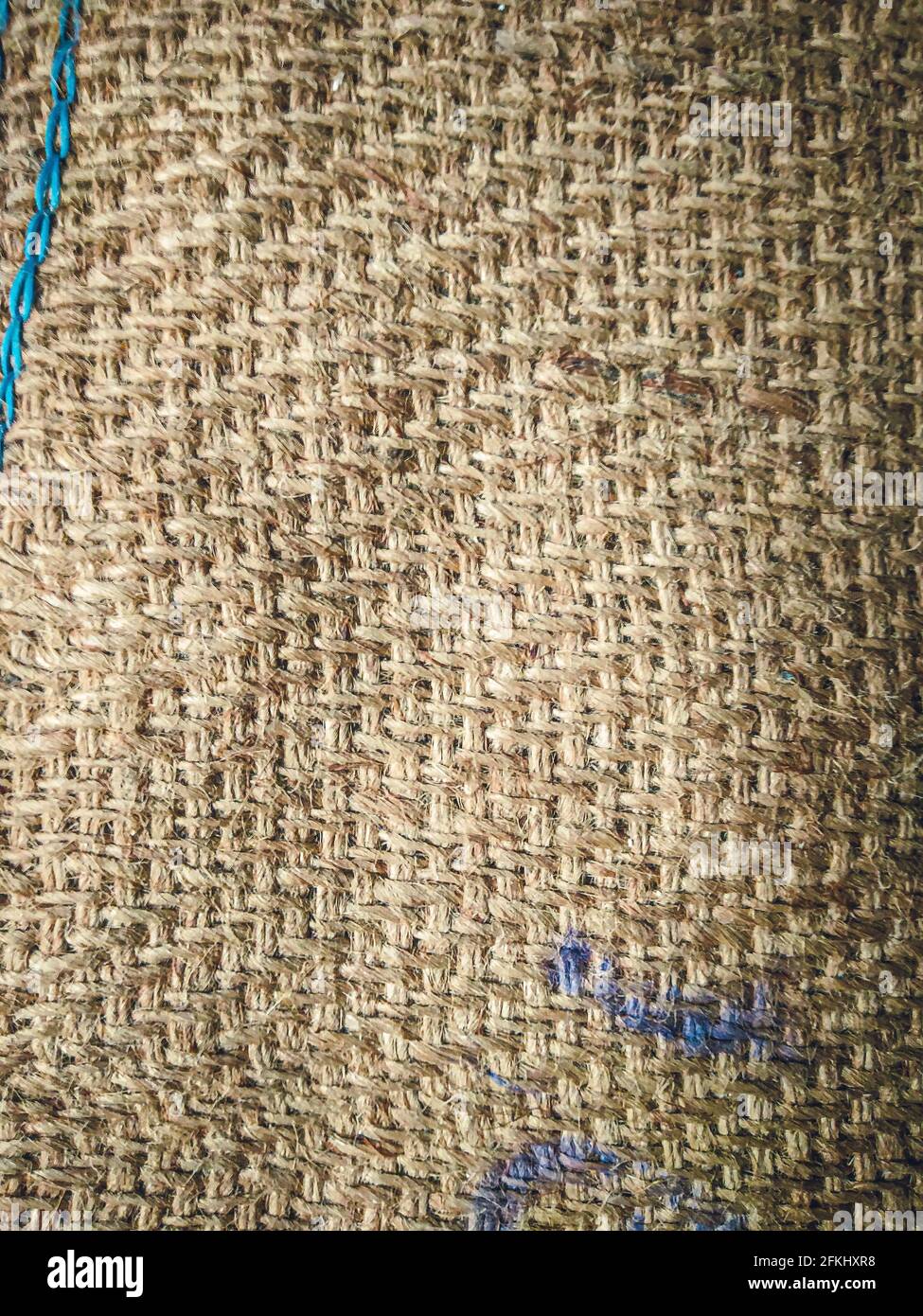 old khadi cloth texture background. light natural linen texture for the ...