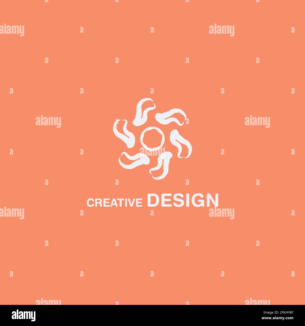 Creative logo vector hi-res stock photography and images - Alamy