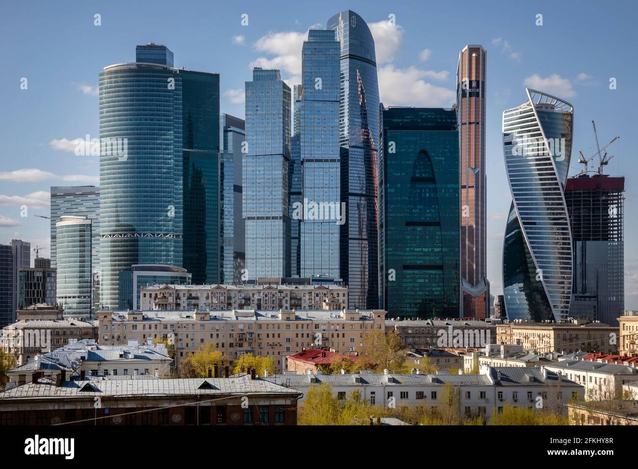 Modern building in moscow of russia hi-res stock photography and images ...