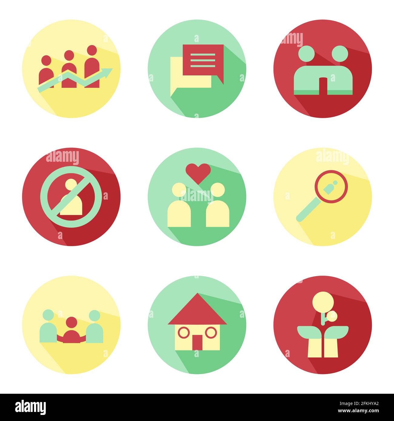 Organisation abstract Cut Out Stock Images & Pictures - Alamy