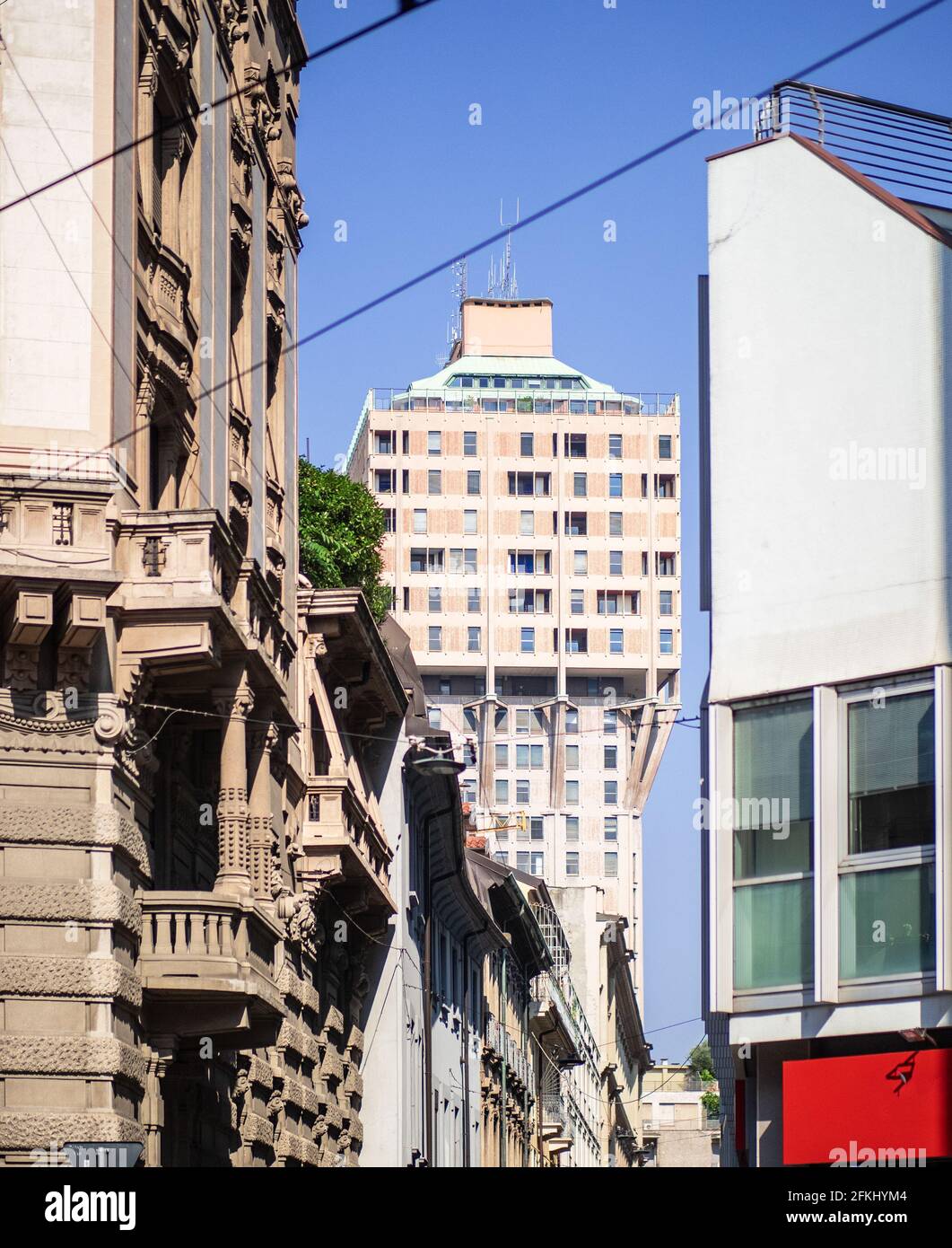 Velasca tower hi-res stock photography and images - Alamy