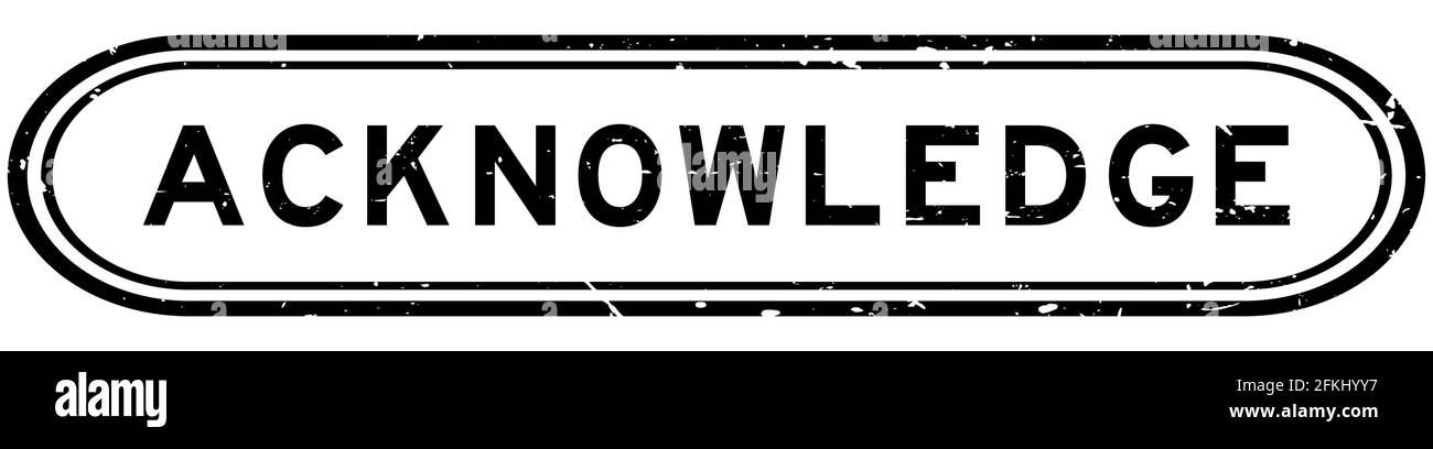 The Word Acknowledgement