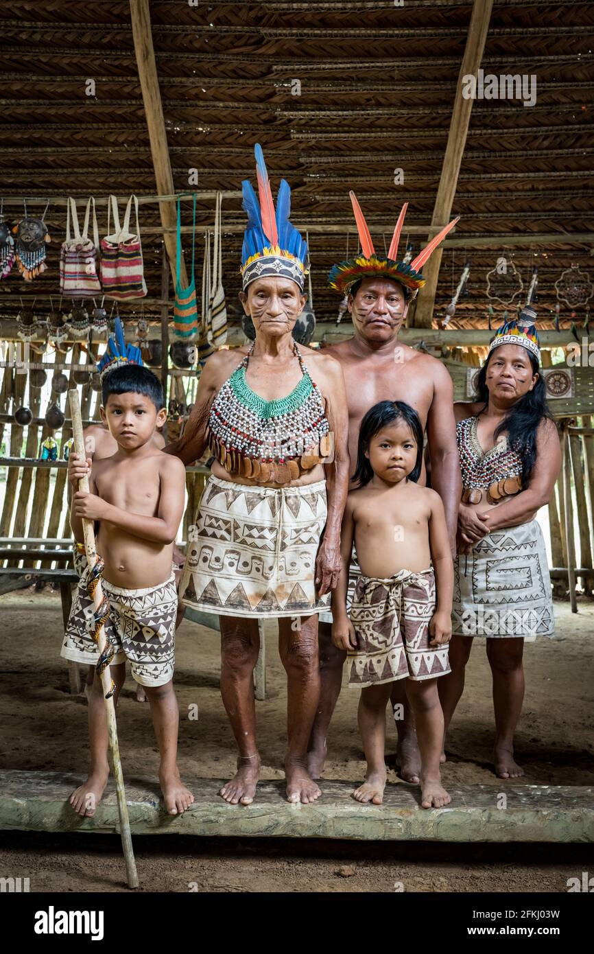 Bora tribe hi-res stock photography and images - Alamy