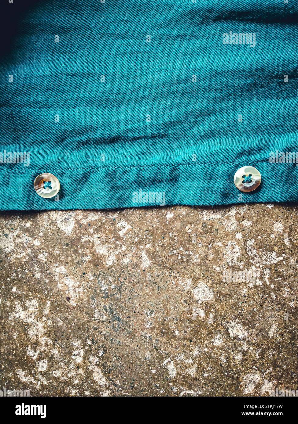 Blue cloth texture hi-res stock photography and images - Alamy