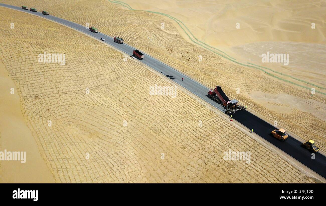 YULI, CHINA - MAY 1, 2021 - Aerial photo taken on May 1, 2021 shows ...