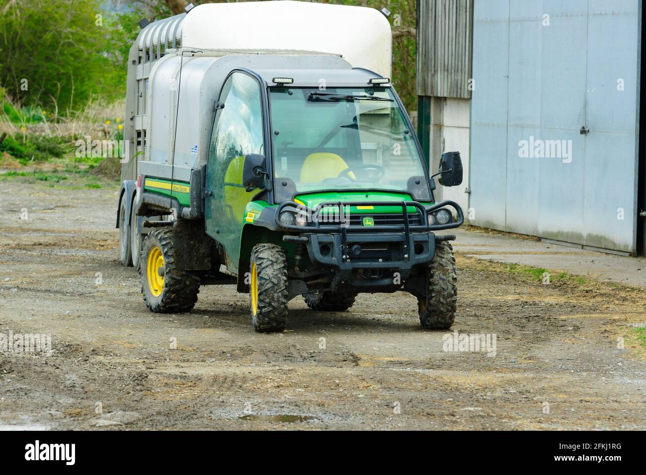 John Deere Gator XUV855M cross over utility off road vehicle used for ...