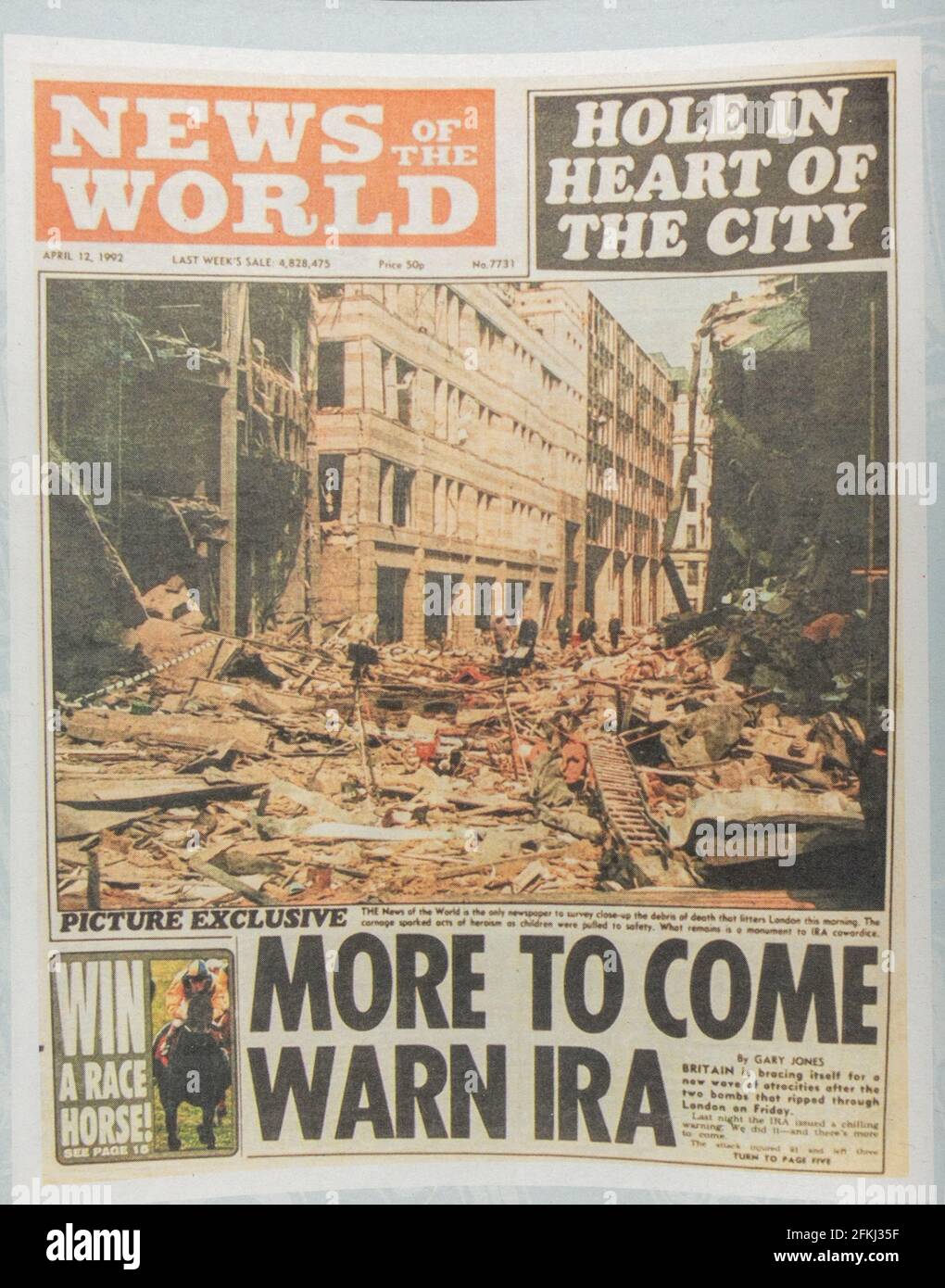Ira bombing london hi-res stock photography and images - Alamy