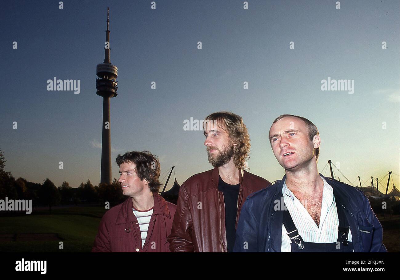 Images from the Genesis Aabacab tour Munich October 1981 Stock Photo ...