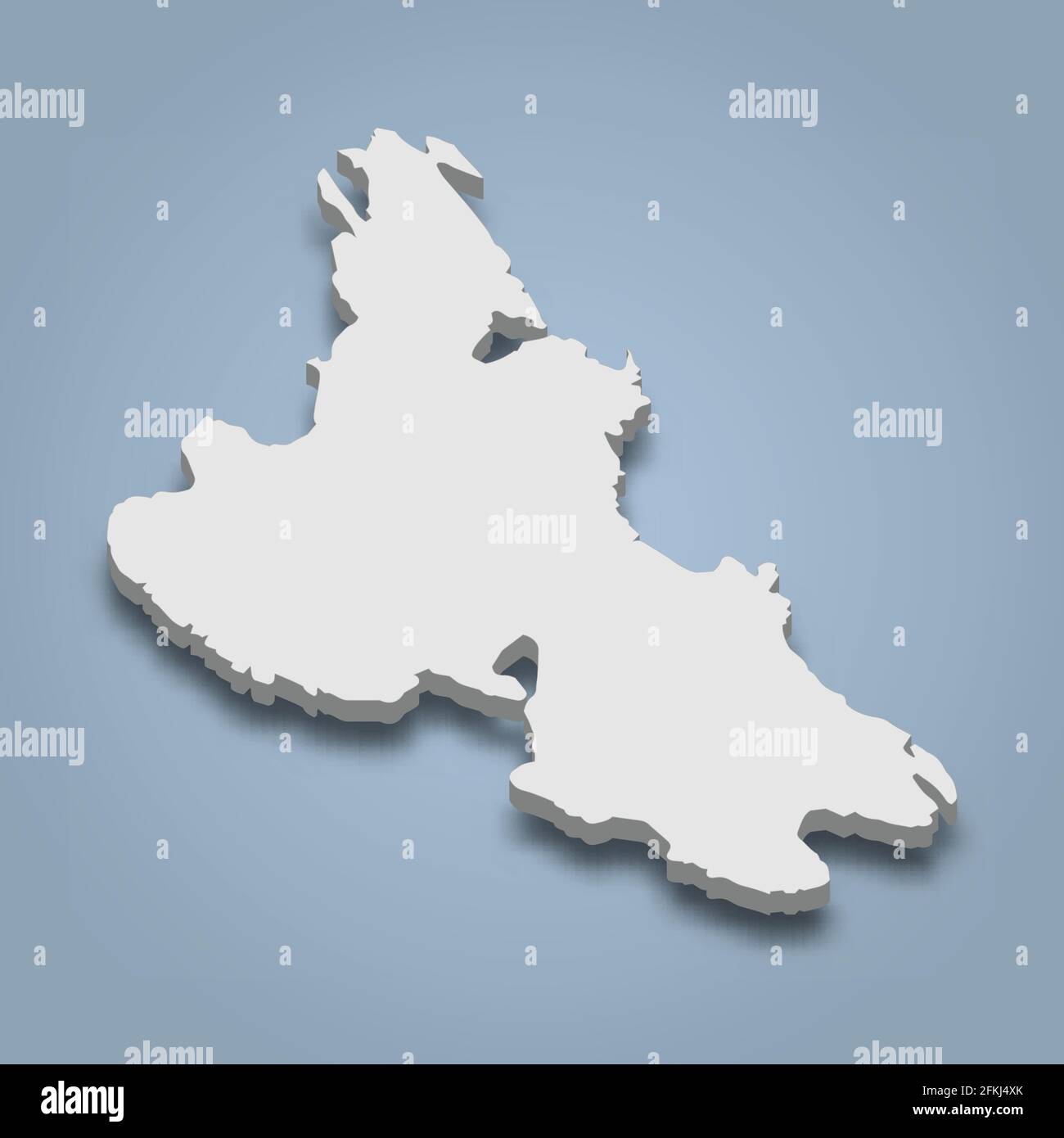 Island krk map hi-res stock photography and images - Alamy