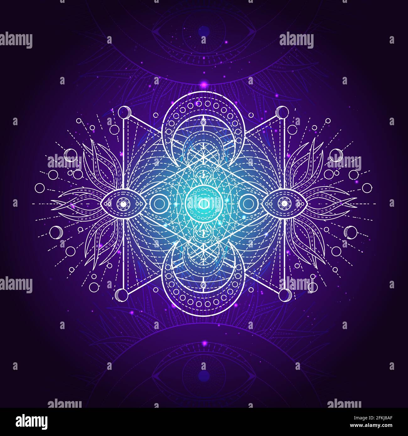 Sacred Geometry Background