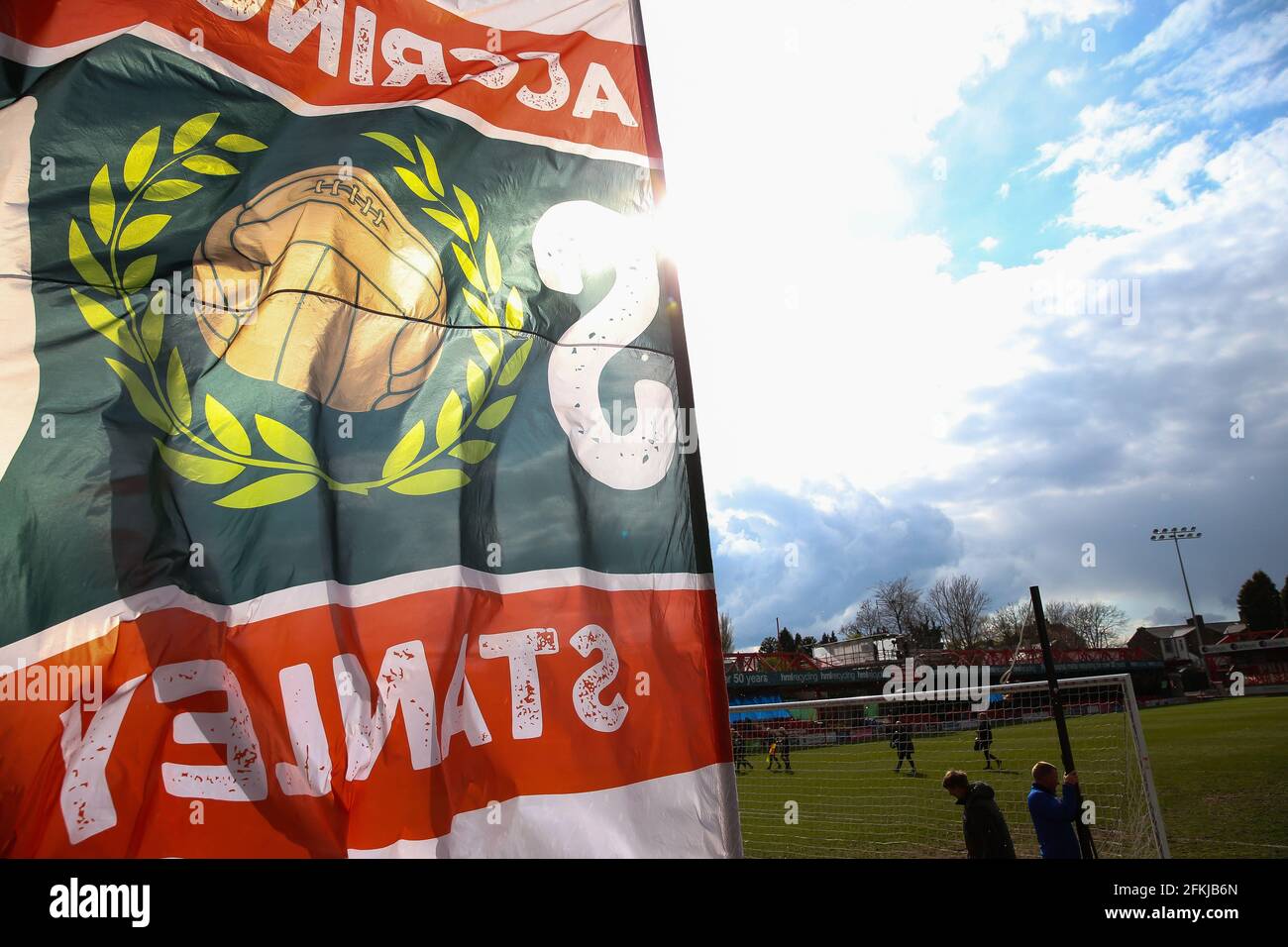 Accrington stanley flags hi-res stock photography and images - Alamy