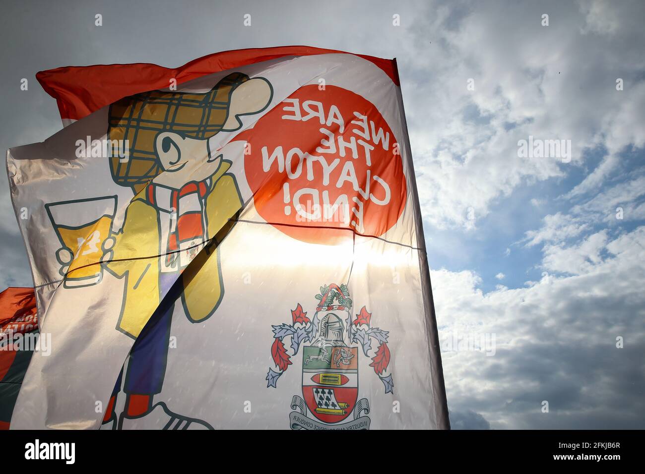 Accrington stanley flags hi-res stock photography and images - Alamy