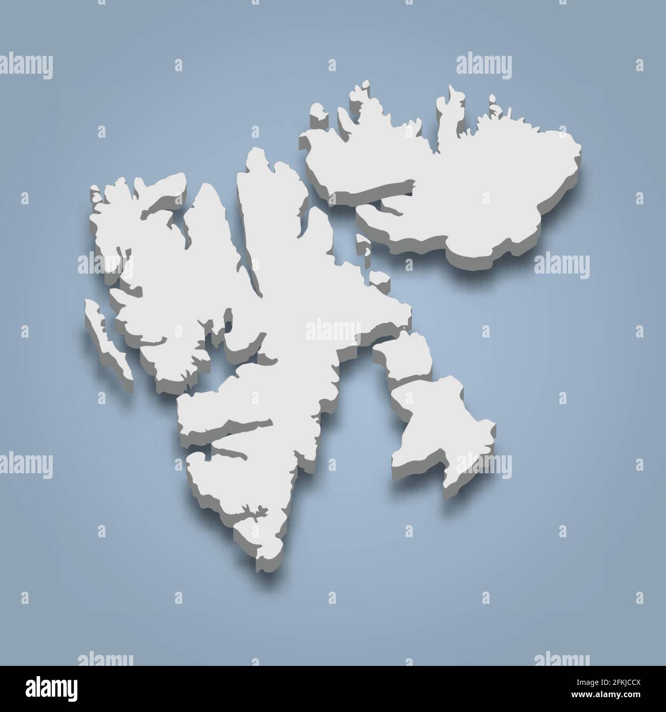 Svalbard map hi-res stock photography and images - Alamy