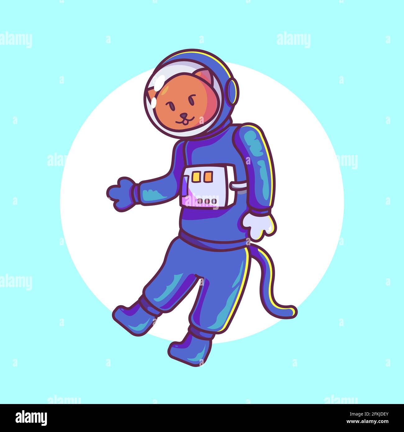 Astronaut art girl Stock Vector Images - Alamy
