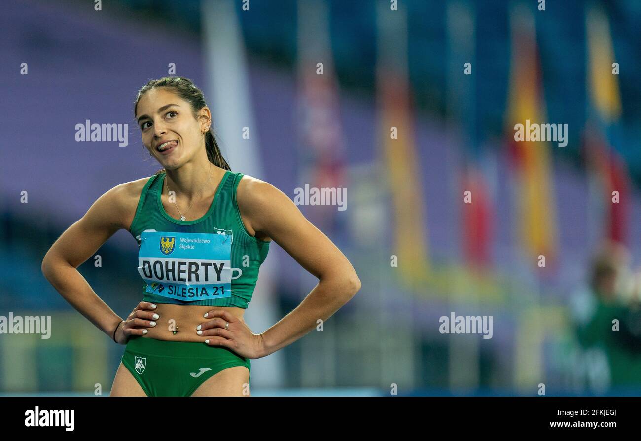 Silesian Stadium, Chorzow, Poland. 1st May, 2021. World Athletics ...