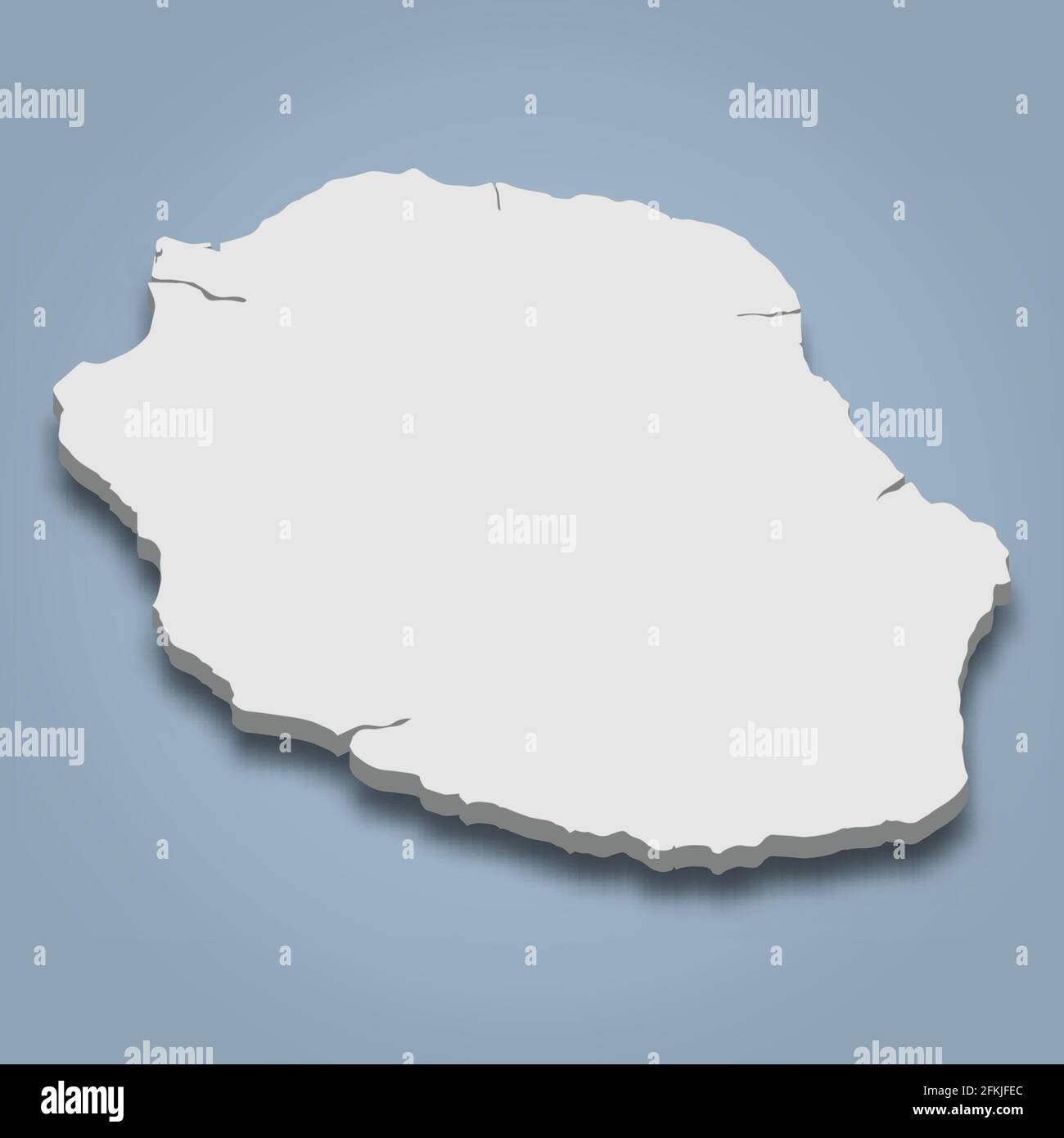 Reunion island map hi-res stock photography and images - Alamy