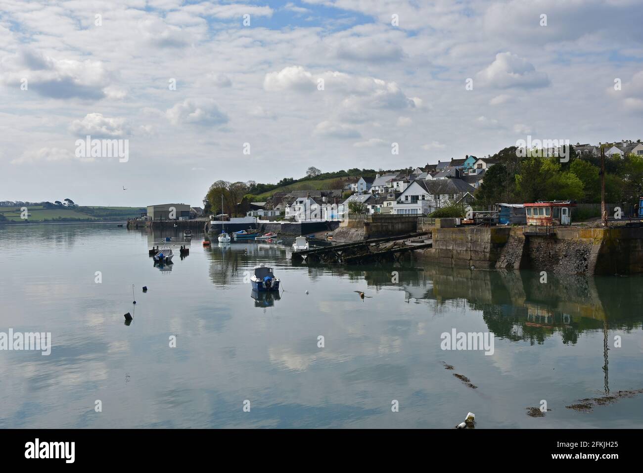 Harbour, Appledore, North Devon, Spring sunshine Stock Photo - Alamy