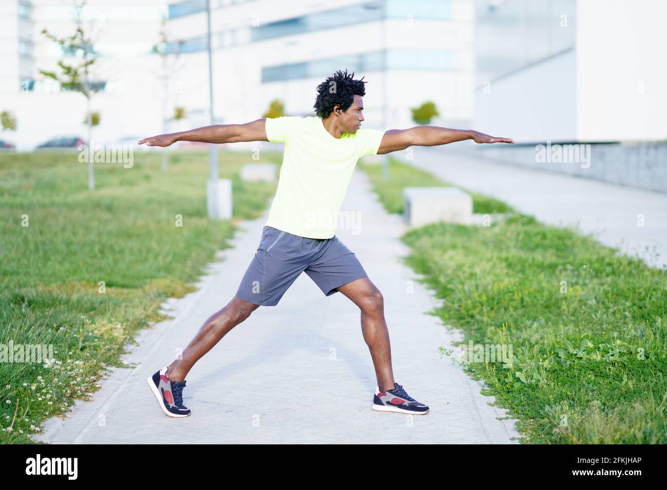 Virabhadrasana ii hi-res stock photography and images - Alamy