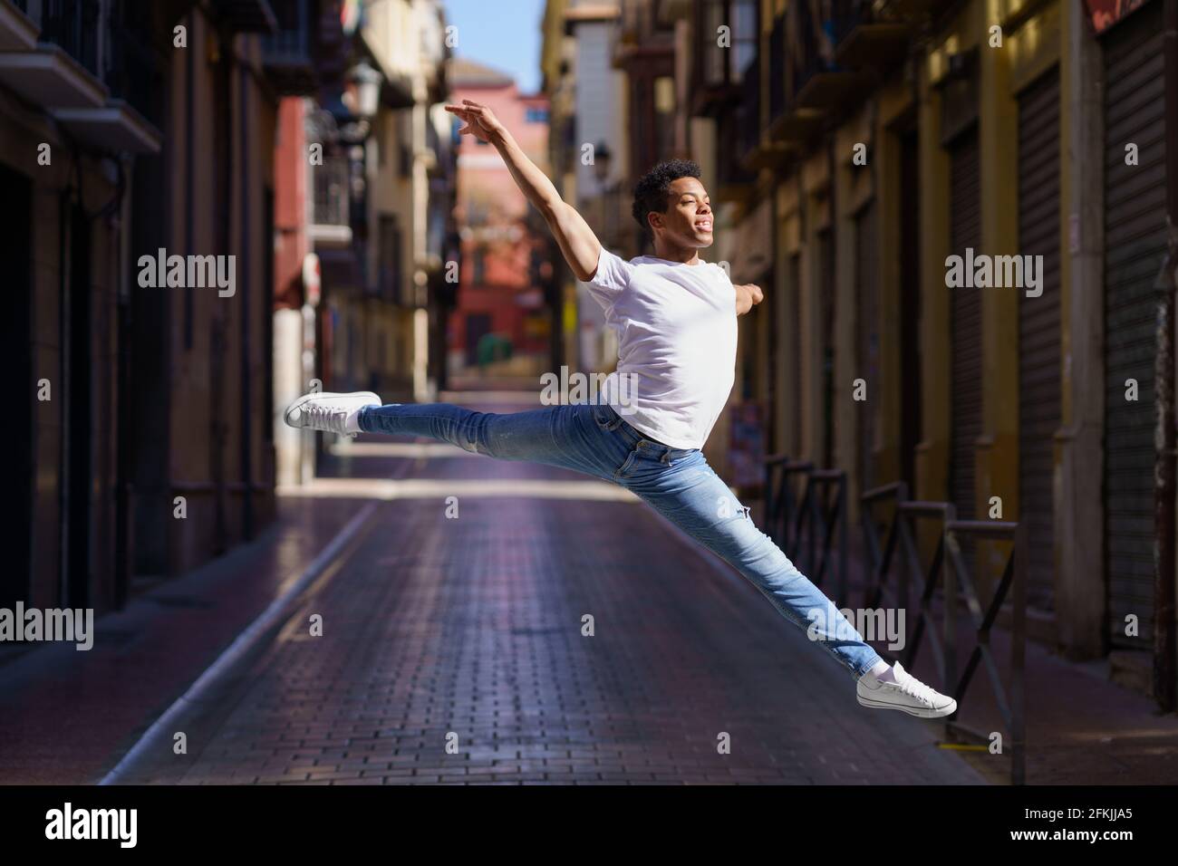 Acrobatic jump hi-res stock photography and images - Alamy