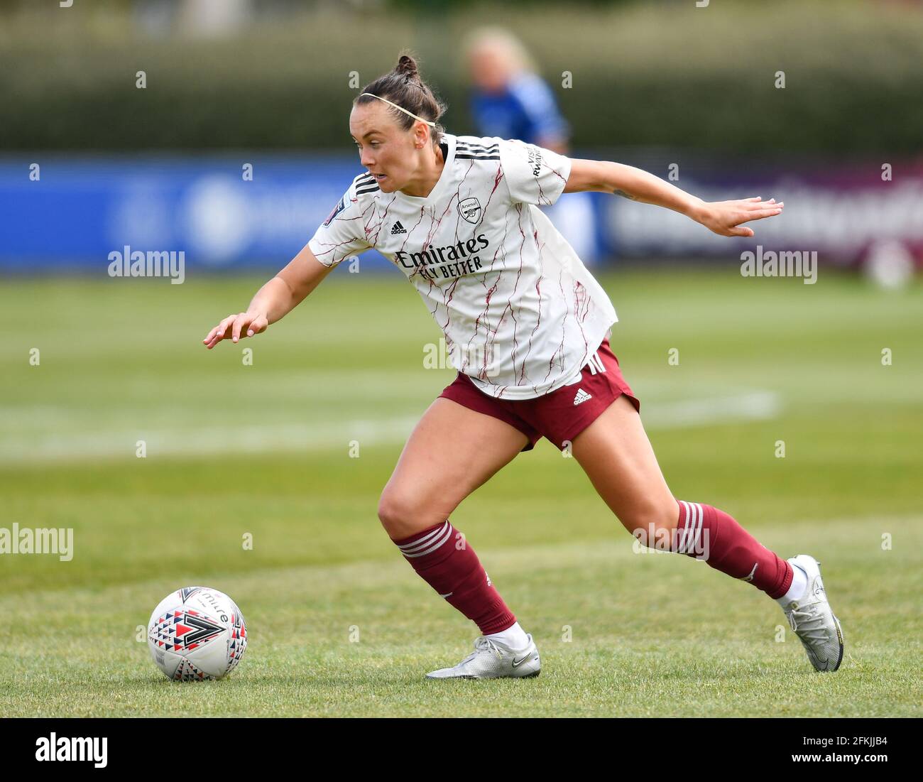 Liverpool, UK. 02nd May, 2021. Caitlin Foord (19 Arsenal) during the ...