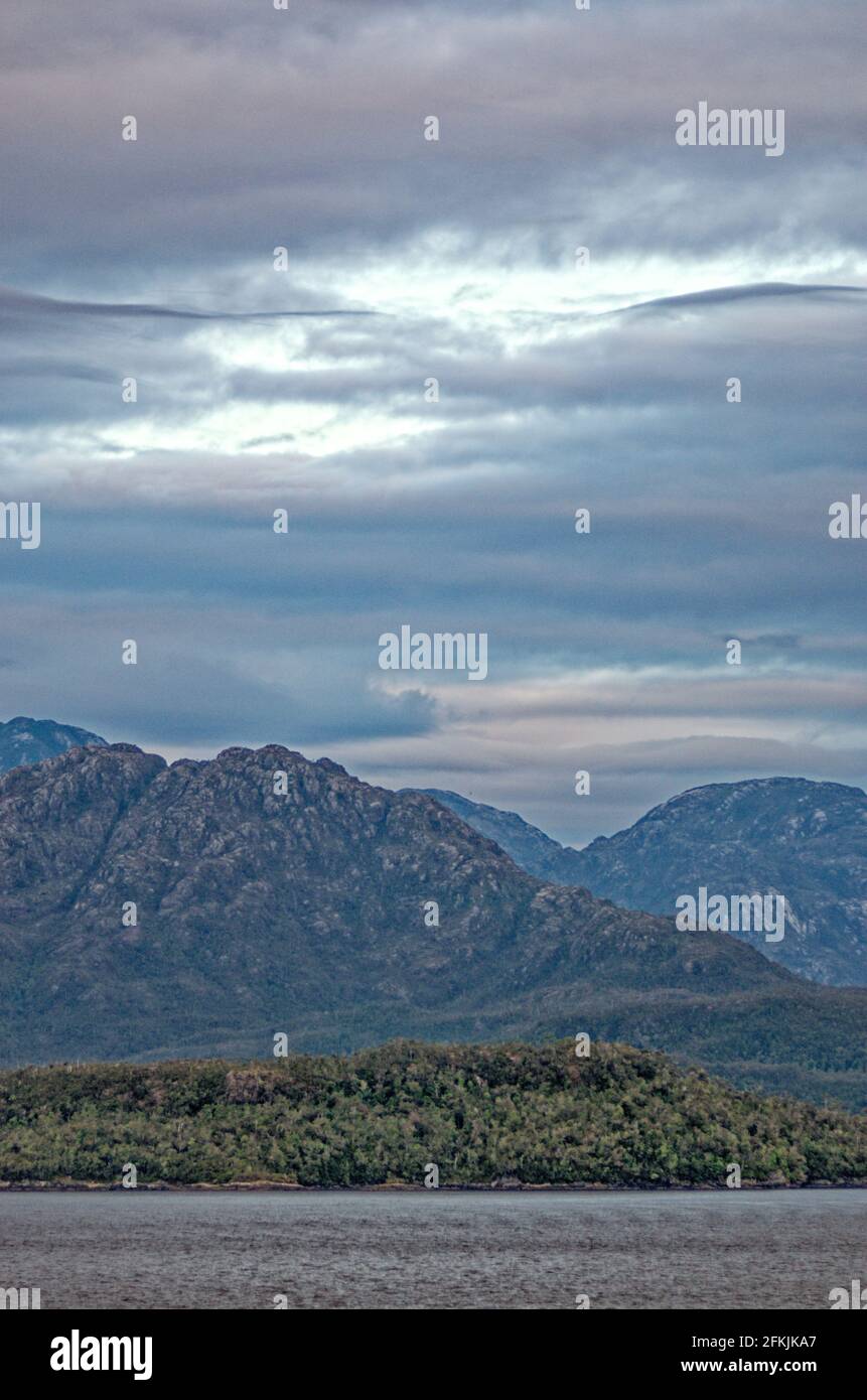 Cruising in Glacier Alley, Darwin Channel - Patagonia - Landscape of ...