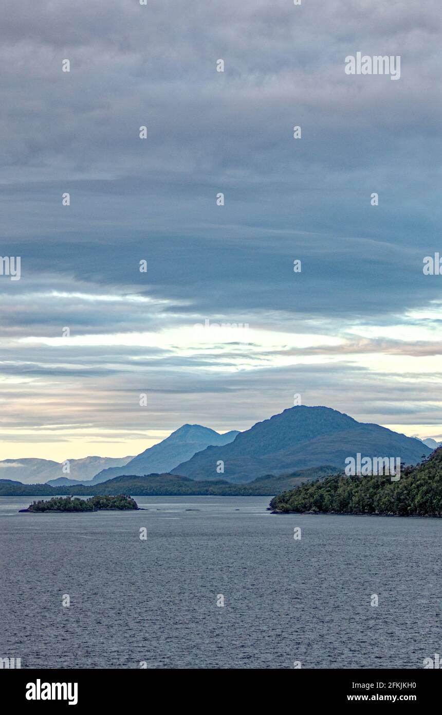 Cruising in Glacier Alley, Darwin Channel - Patagonia - Landscape of ...