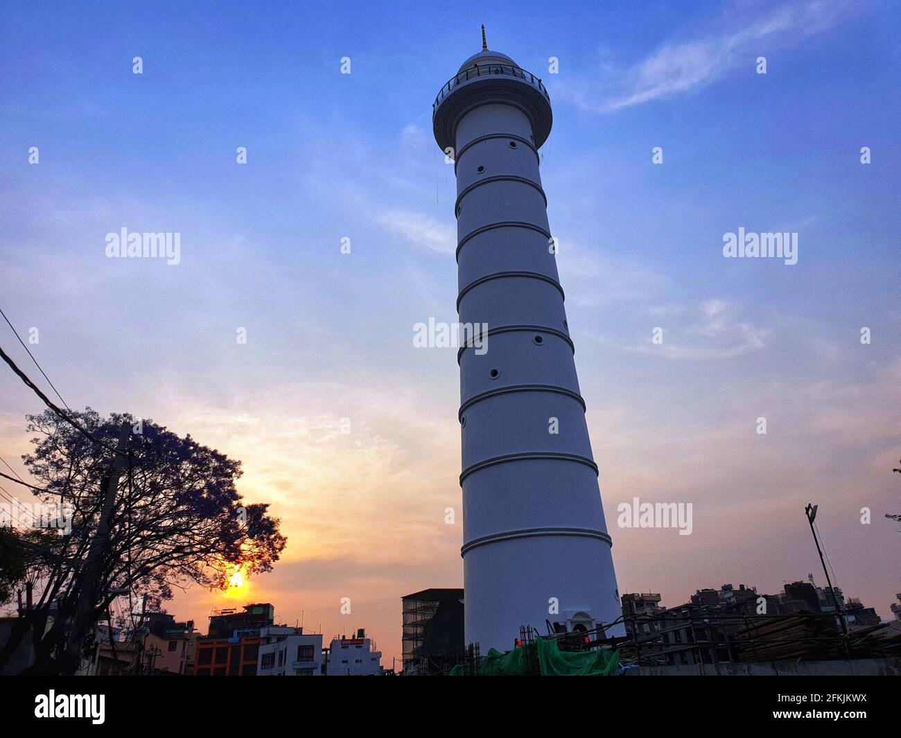 Dharahara tower 2021 hi-res stock photography and images - Alamy