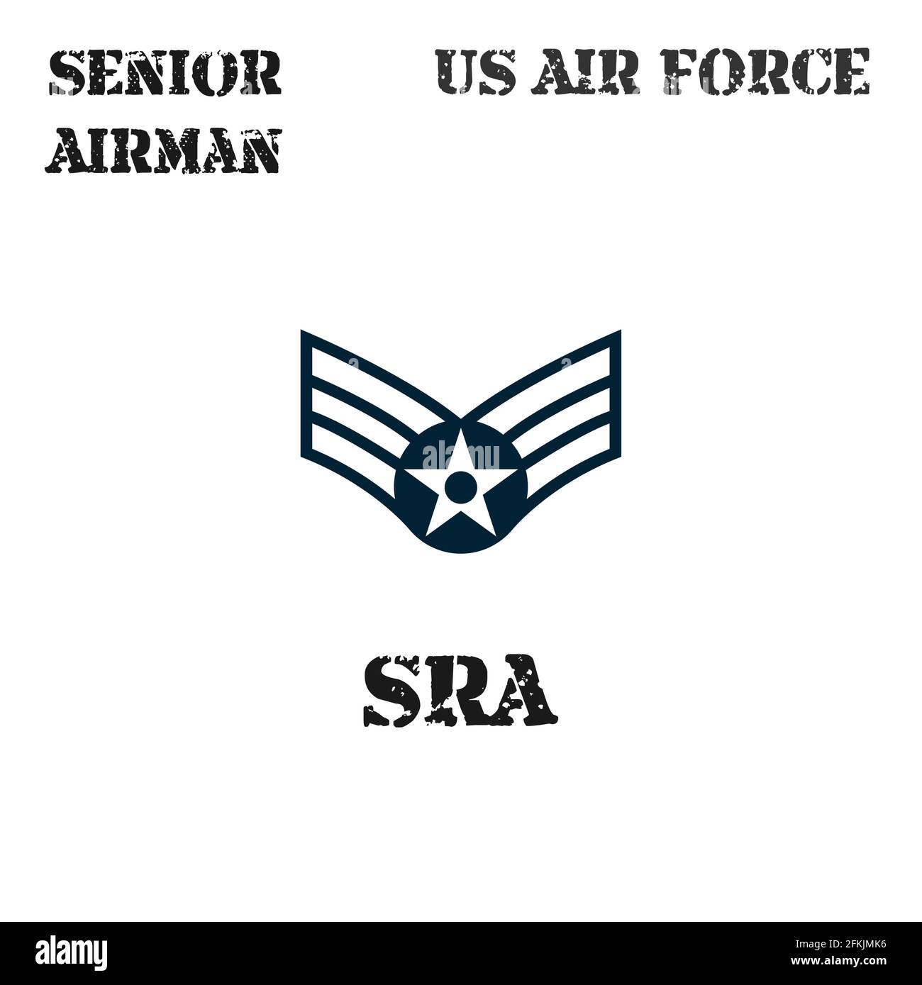 Senior airman Stock Vector Images - Alamy