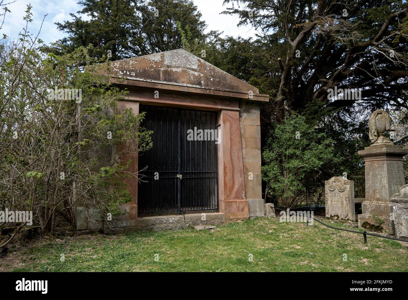 The Gibsone Mausoleum designed by Scottish architect Thomas Hamilton in ...